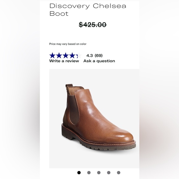 Allen Edmonds | Shoes | Allen Edmonds Discovery Leather Chelsea Boots 8 ...